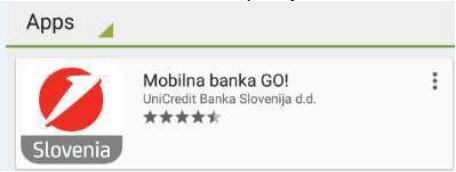 Navodila za aktivacijo Mobilna banka GO! | UniCredit Bank