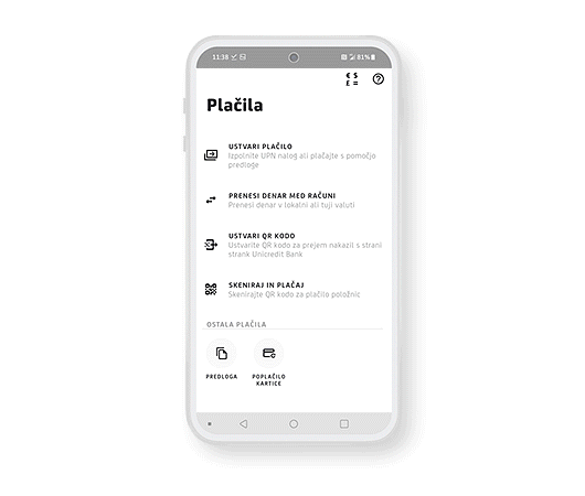 Mobilna banka GO | UniCredit Bank